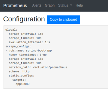 Monitoring Spring Boot projects with Prometheus